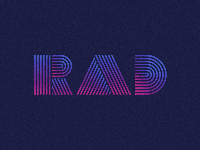 80's inspired type by Lisa Taniguchi on Dribbble