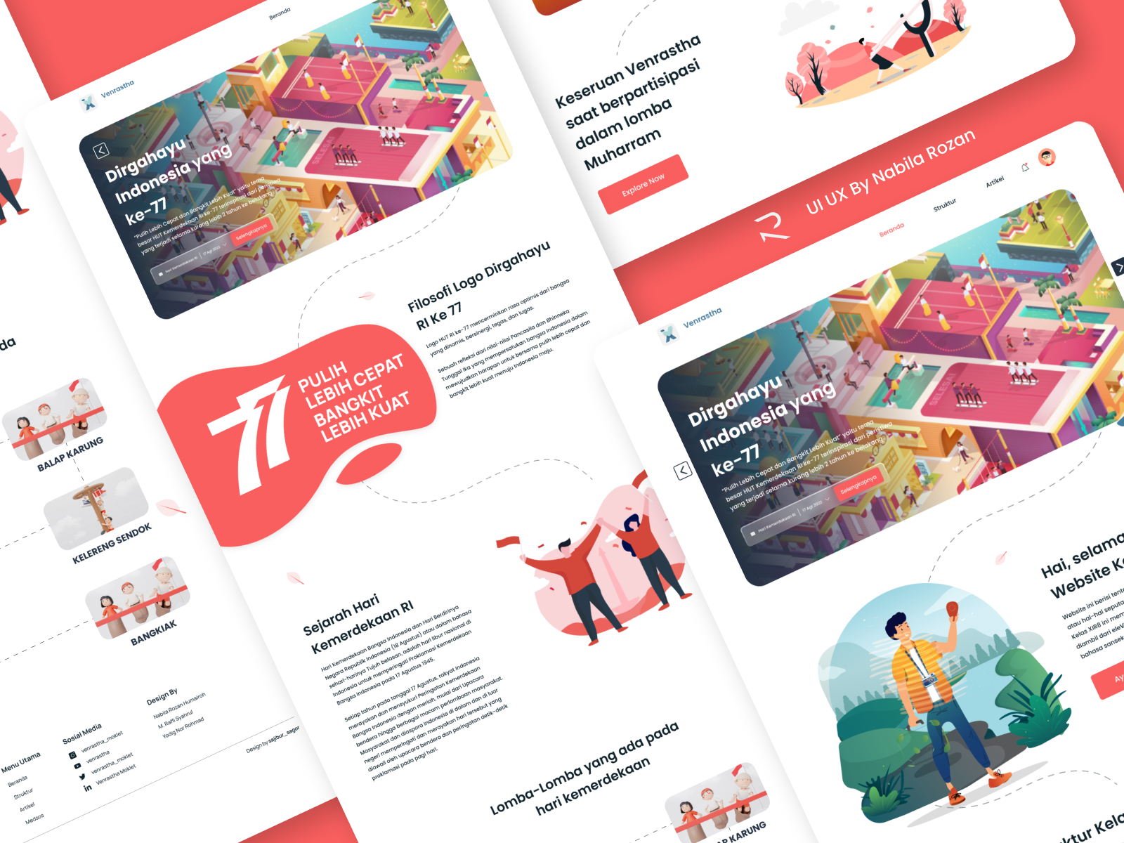 UI UX Class Website by Nabila Rozan on Dribbble