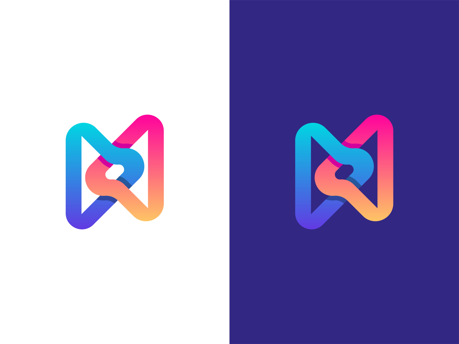 H letter logo + Loop | Modern logo by Fahad Rohan on Dribbble