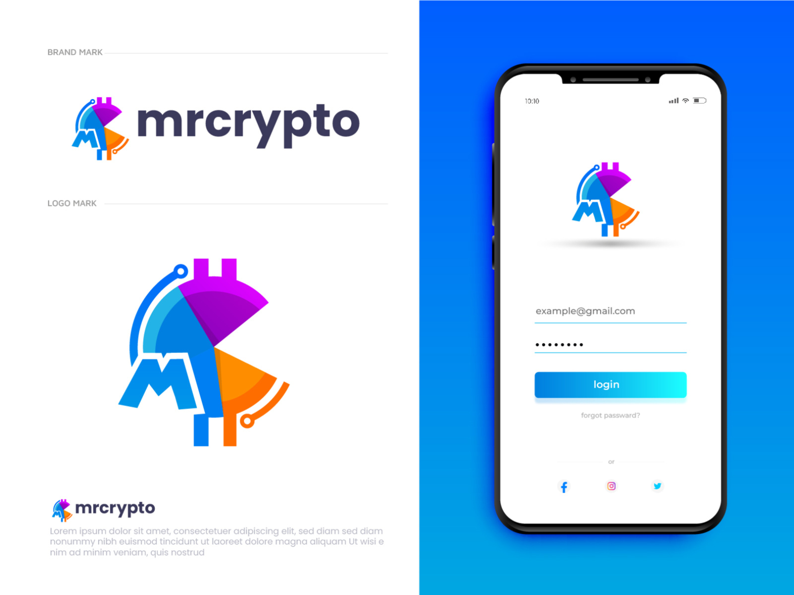 crypto logo by Fahad Rohan on Dribbble