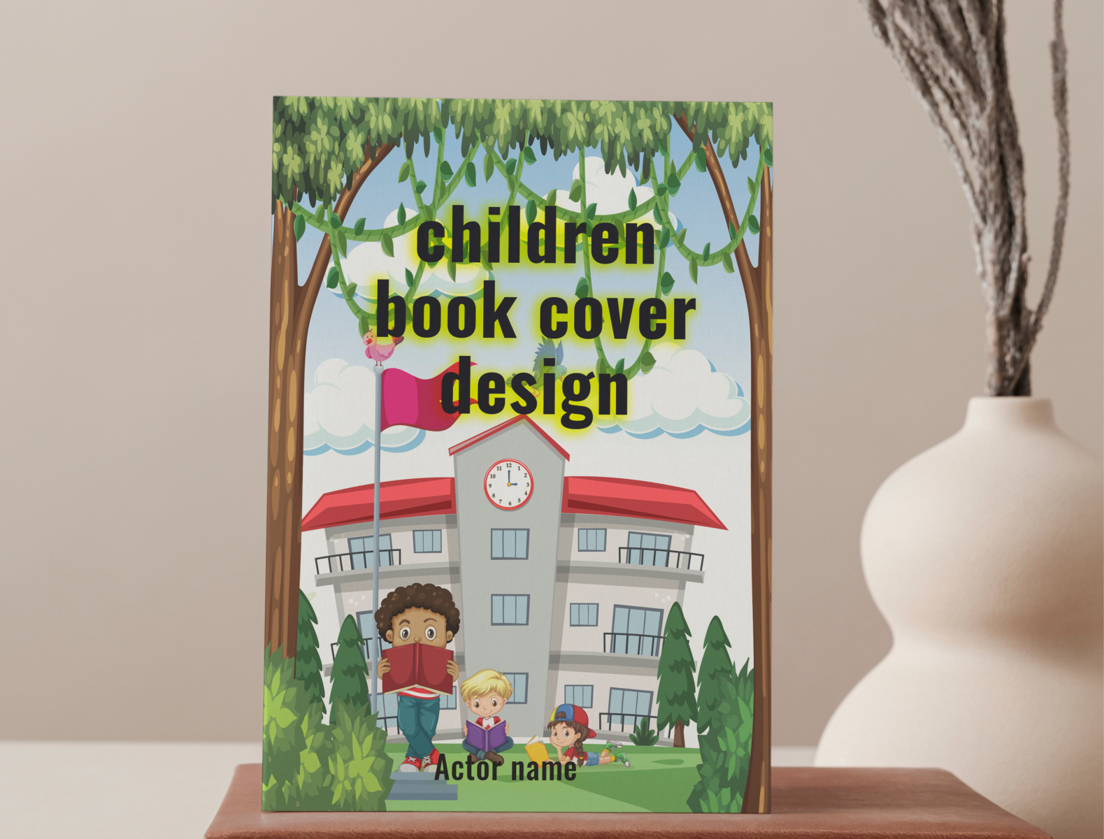 Children book cover by Freelancer Shafikul on Dribbble