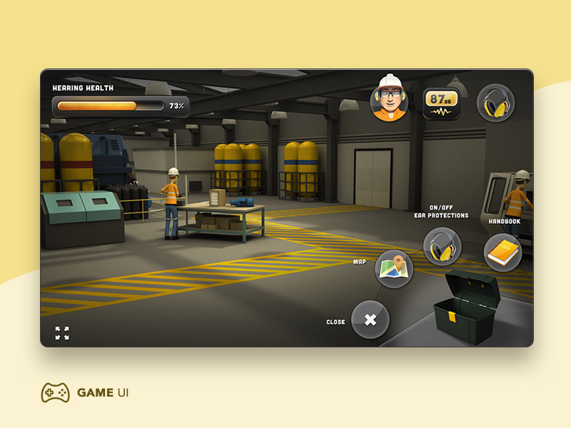 Game/E-learning UI by ArmKum on Dribbble
