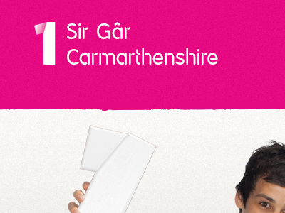 Un Sir Gar / One Carmarthenshire by Richard Meredith on Dribbble