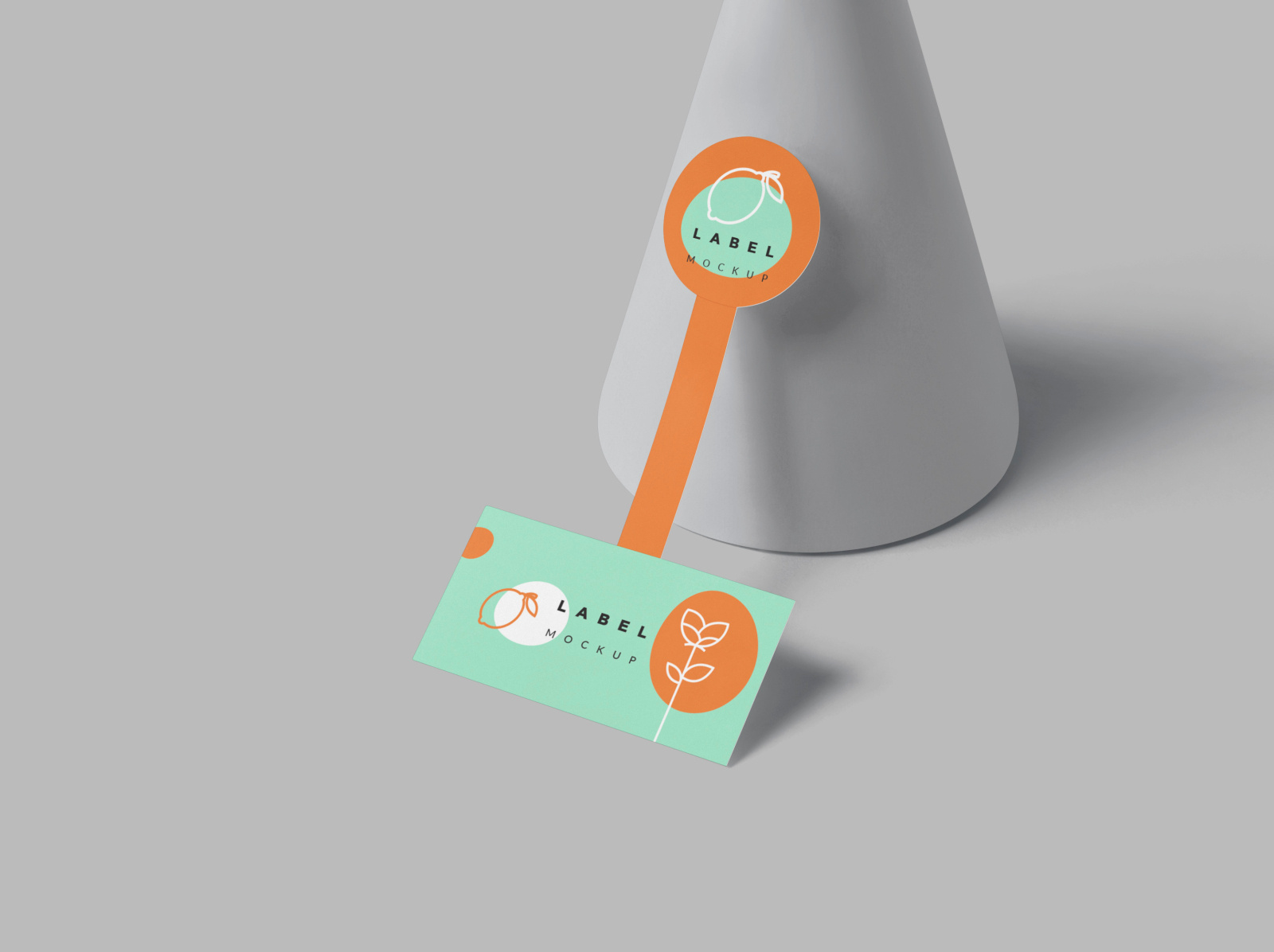 Premium Label Mockup by Bhavya on Dribbble