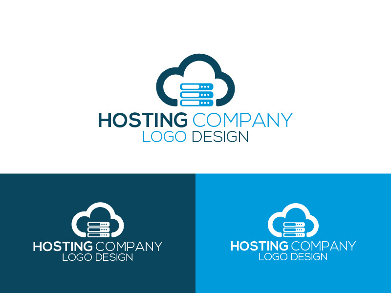 HOSTING COMPANY LOGO by Fayaz Samir on Dribbble