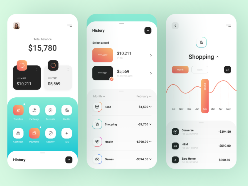 Mobile Banking Application by Nnamuka Ifeanyichukwu Collins on Dribbble