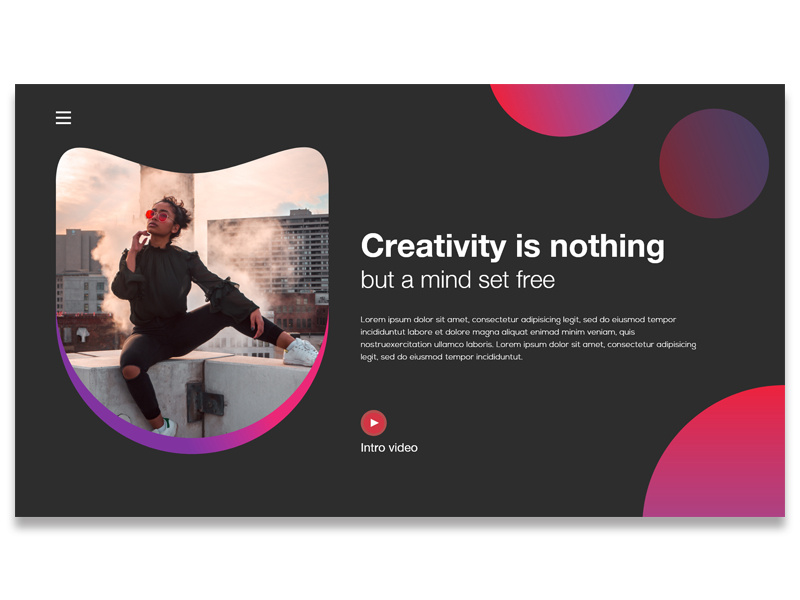 Conceptual Web Ui by Imran Rahman on Dribbble