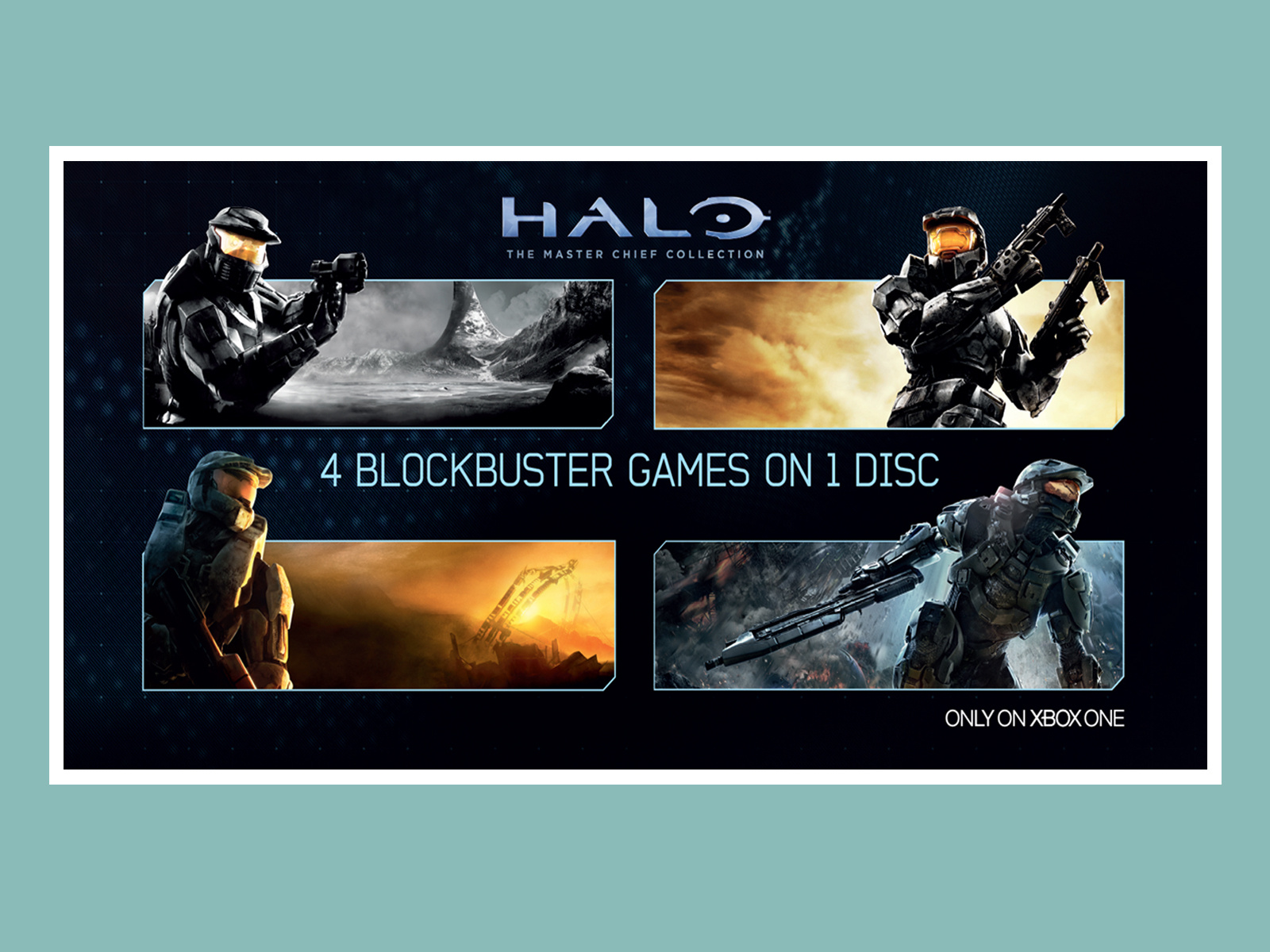XBox Halo Master Chief Collection Imax Wrap by Mark Pickering on Dribbble