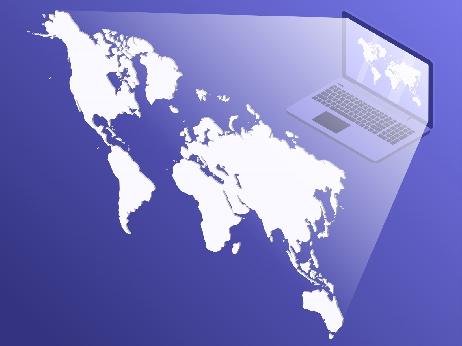 Isometric Computer Holographic Projection by Kit Nai on Dribbble