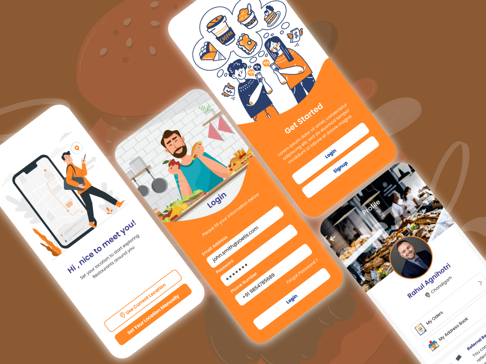 Food App Designs by Segwitz on Dribbble