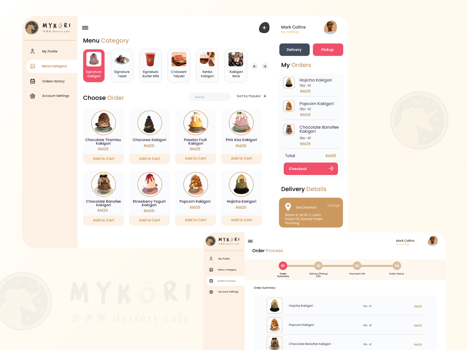 Food Desktop App Design by Segwitz on Dribbble