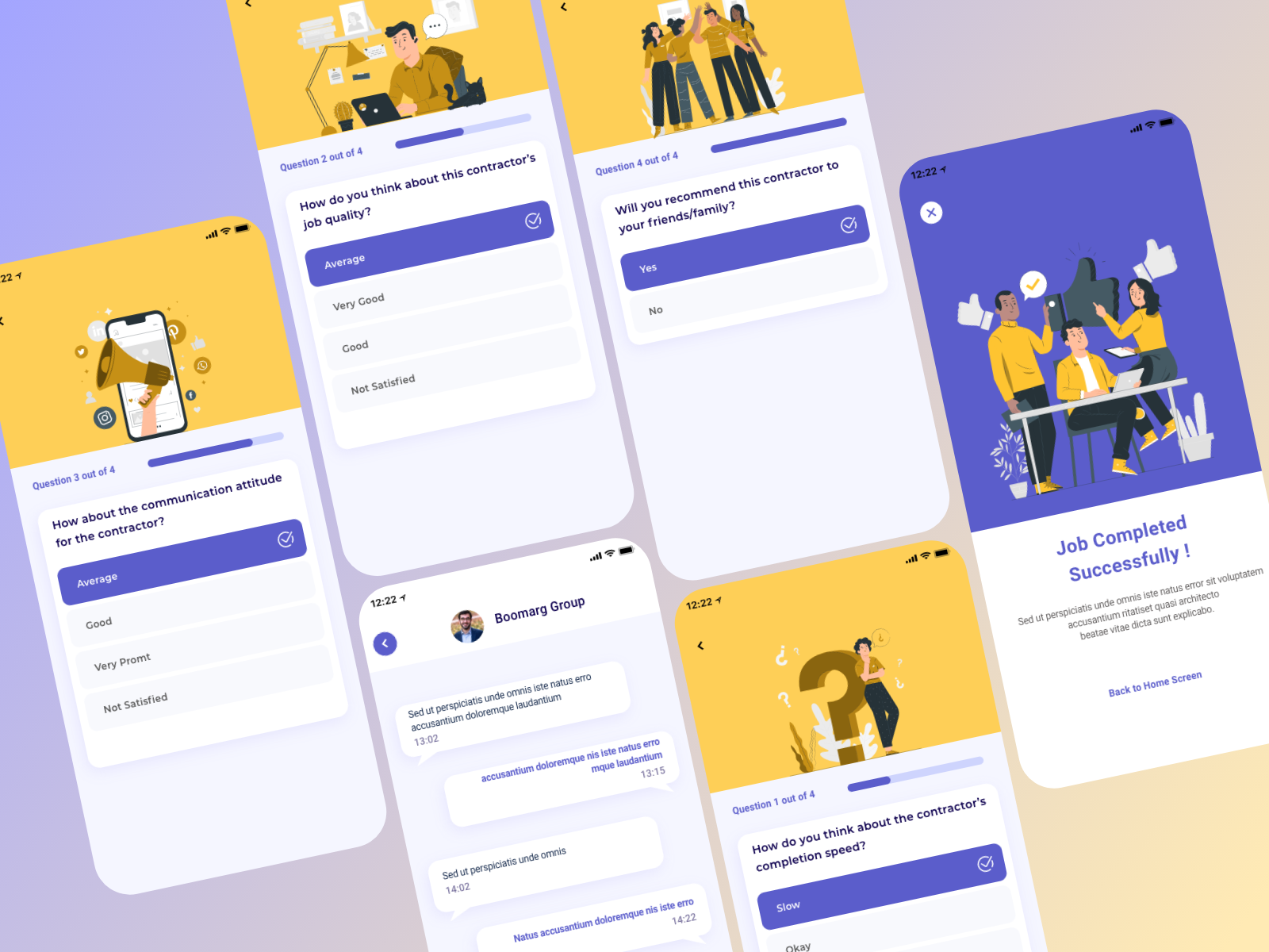 Survey Design by Segwitz on Dribbble