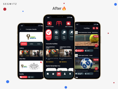 AFA Sports app redesign by Segwitz on Dribbble