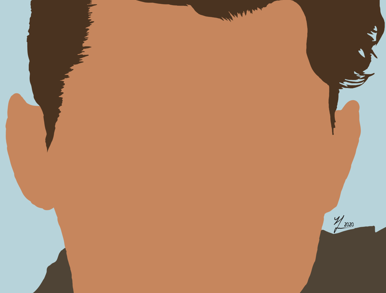 Connor from Detroit: Become Human (Basic) by Saad Ali on Dribbble