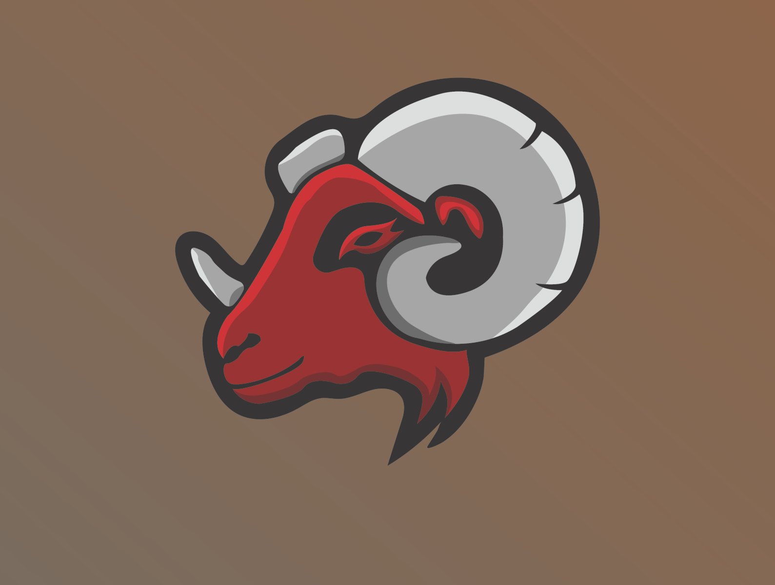 Goat Mascot Logo by Farooq Ansari on Dribbble
