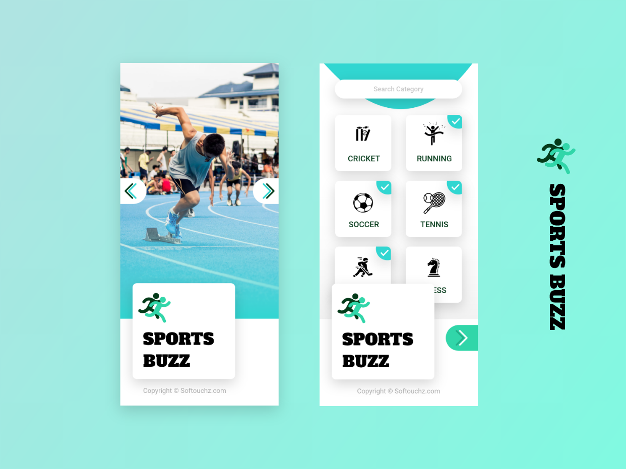 Sports Buzz - Organized Sports News APP by Ravinthranath A on Dribbble