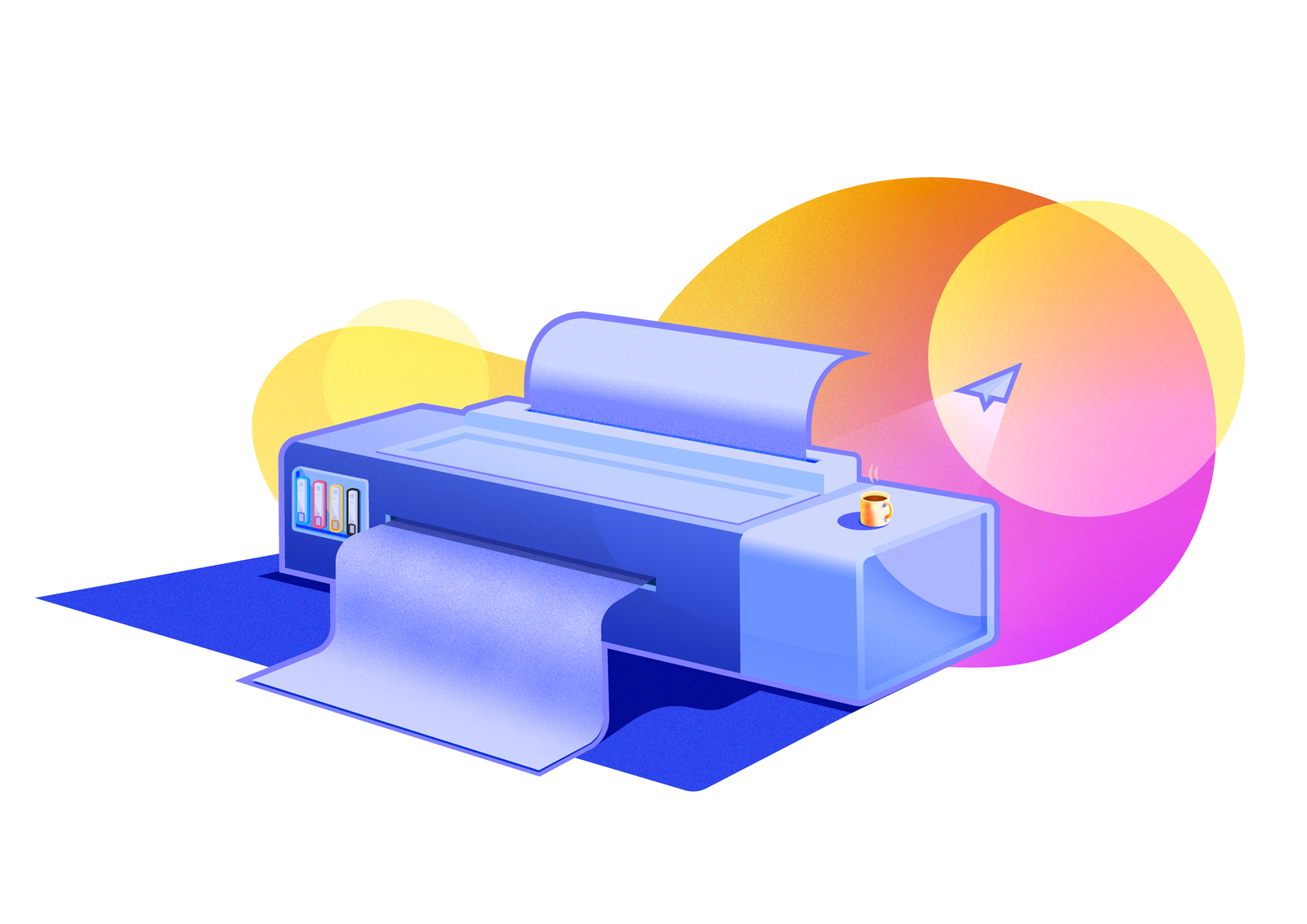 Isometric Printer by Nick Selensky on Dribbble