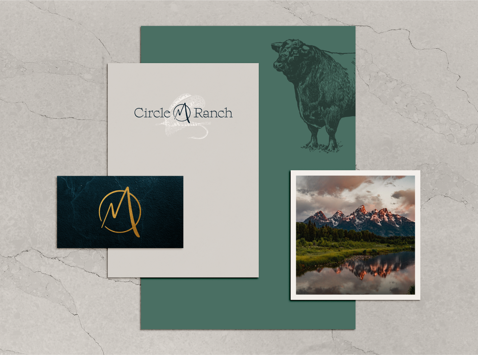 Circle M Ranch logo by Kaitlin Sullivan on Dribbble