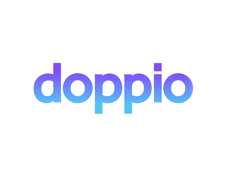 Doppio Logo by gara on Dribbble