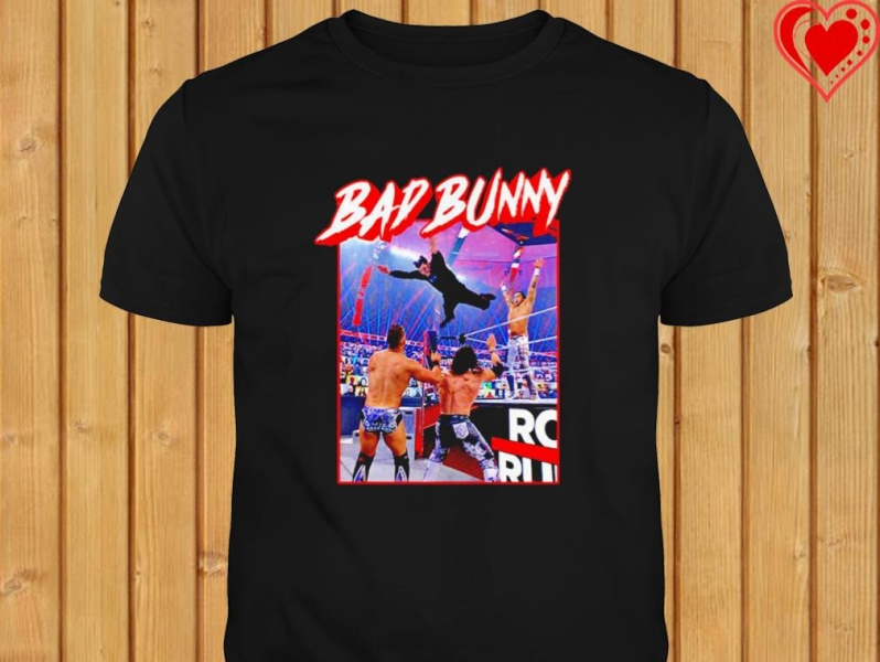 Dribbble - Bad Bunny WWE Merch T Shirt.jpg by 2021