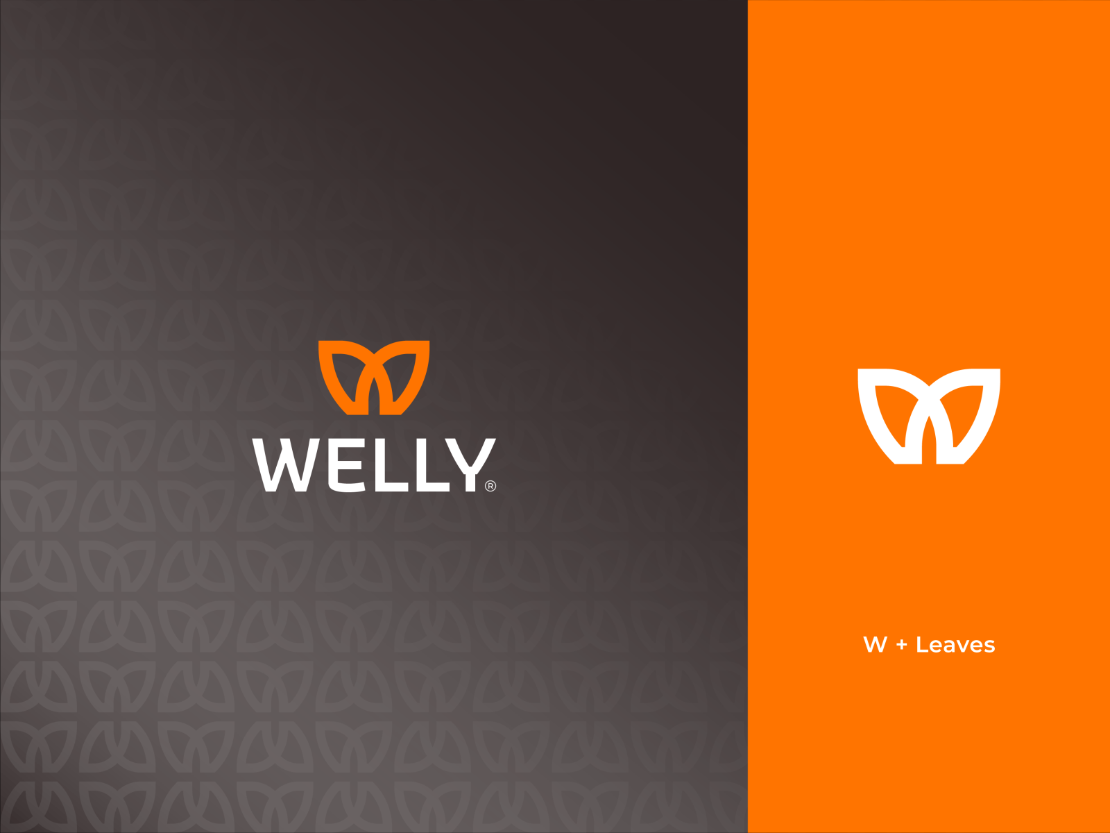 W Letter Mark Logo | Welly | Leaves Logo by Md. Akbar Hossain on Dribbble