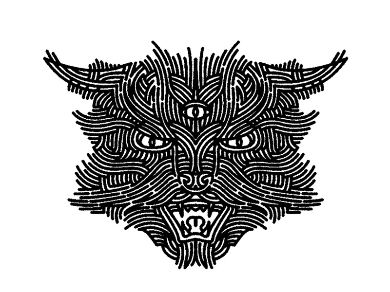 tomcat - (for) print by alain on Dribbble