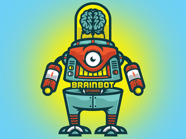 BrainBot by Danger Brain on Dribbble