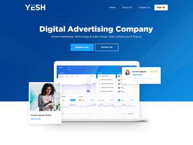 Yesh Media 2 by D4studio on Dribbble