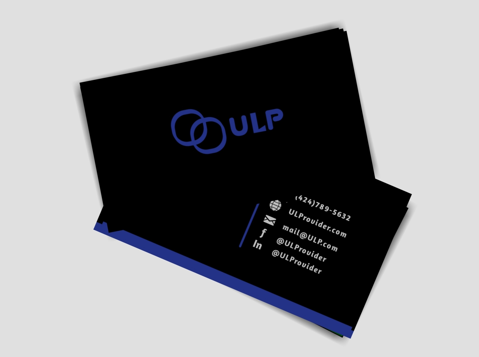 ULP logo on Business Card by Victor Folorunso on Dribbble