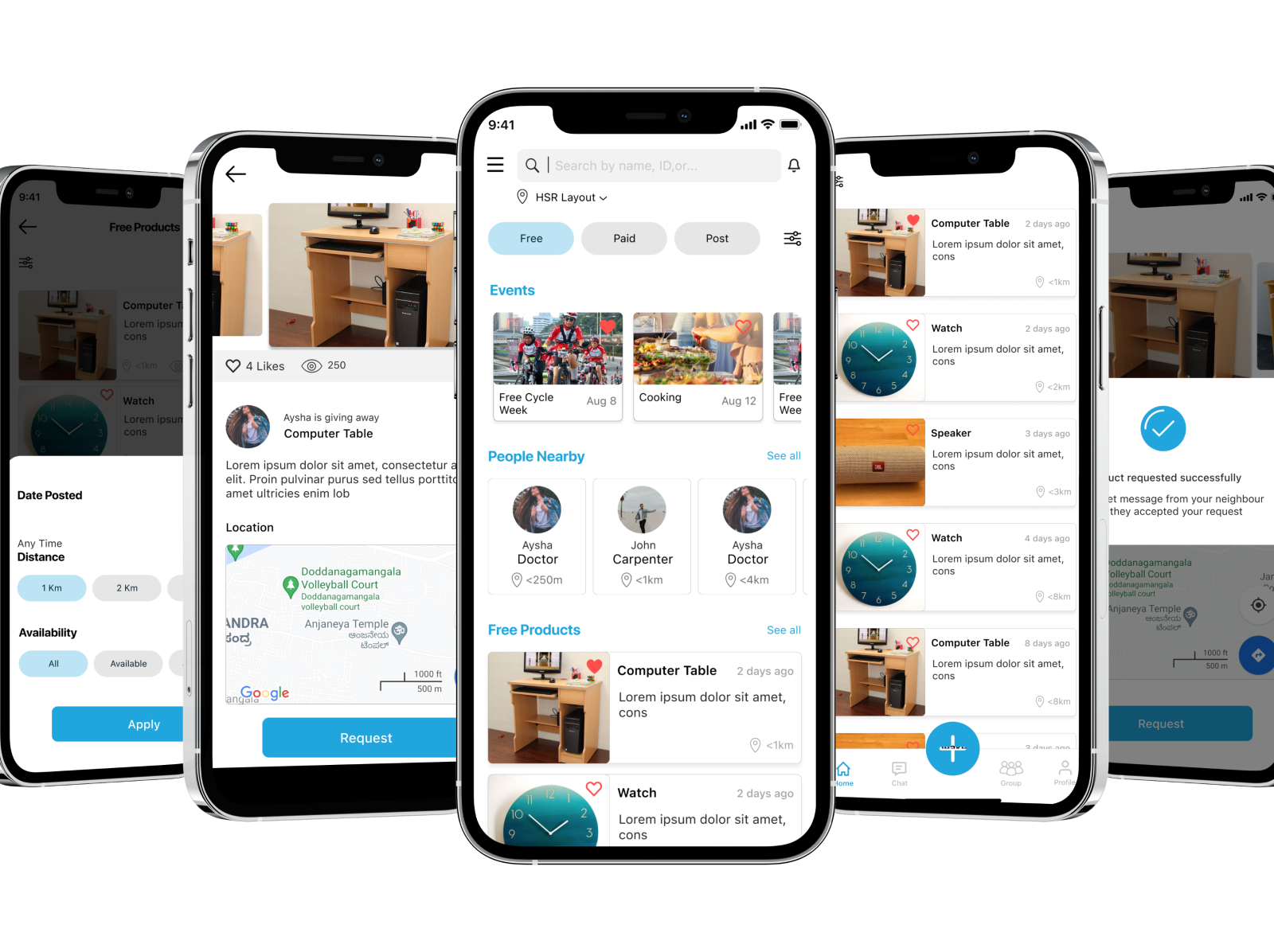 Neighborhood by Kesavamoorthi Baskaran on Dribbble