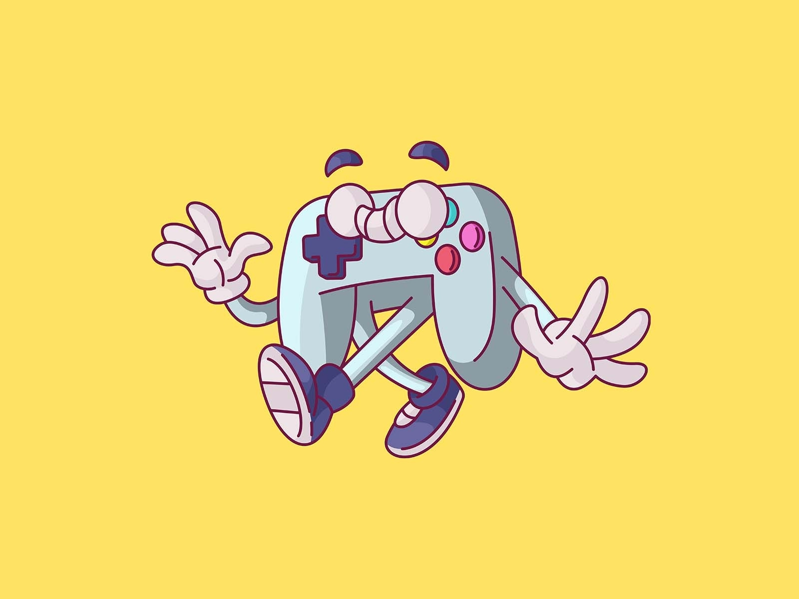 Controller character by Artify Planet ® on Dribbble