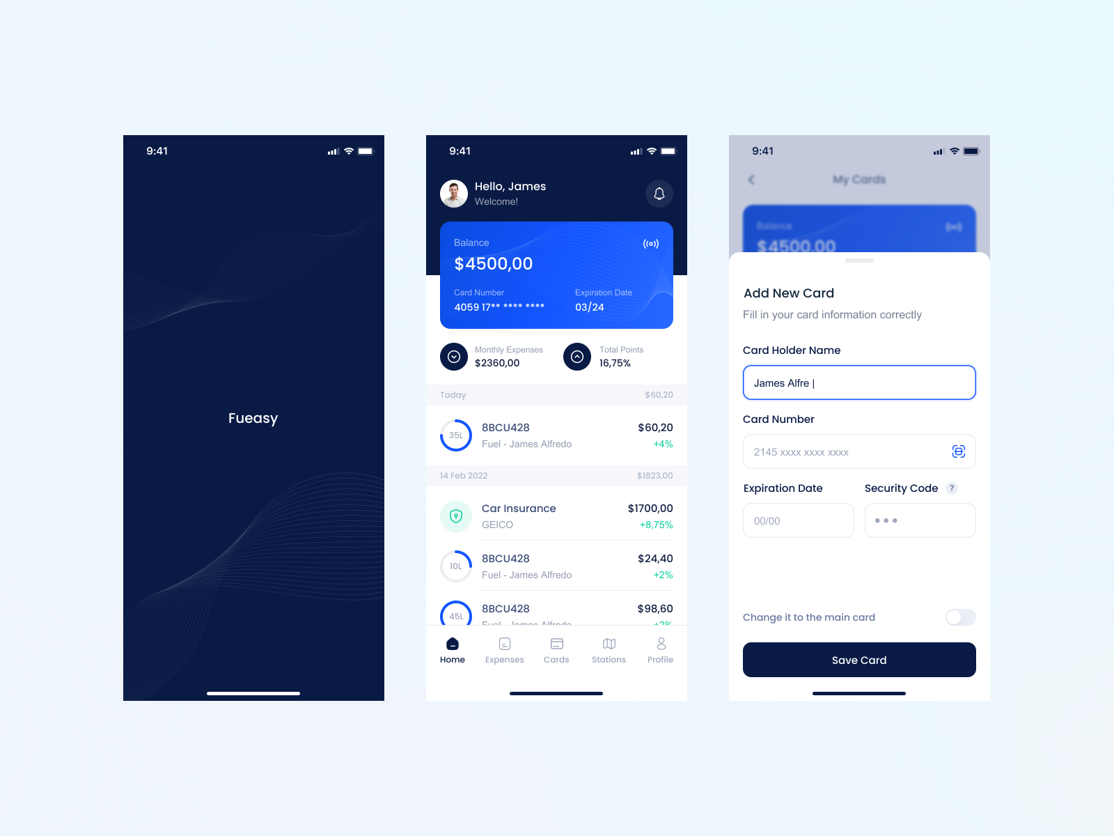 Fuel Management Application By Merve Kırımlı On Dribbble