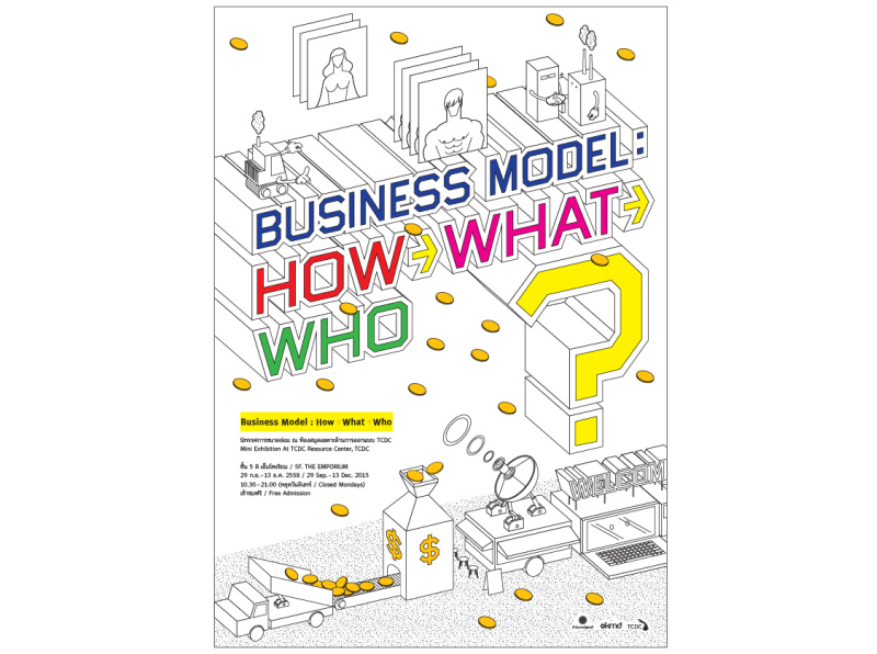Business Model : How, What, Who? by Dear Reader on Dribbble