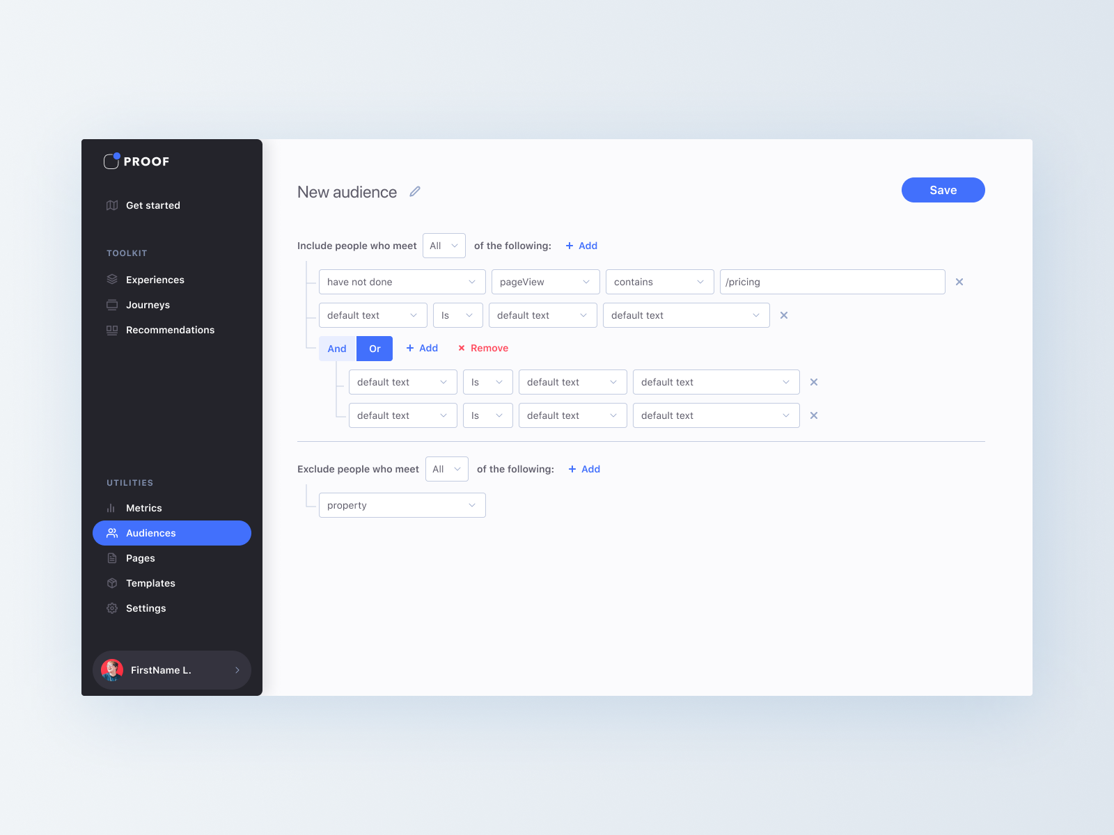Dribbble - filter-builder.png by Brent Palmer