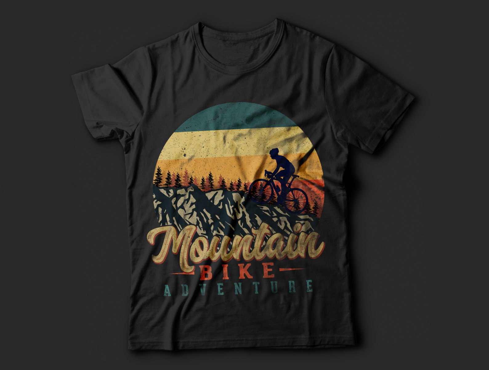 Mountain Adventure T shirt design by Md Nurul Afsar on Dribbble