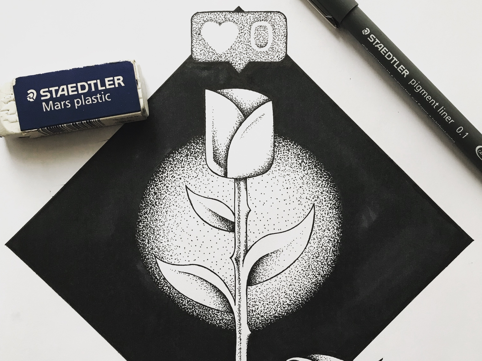 Zero likes by It's just me! on Dribbble