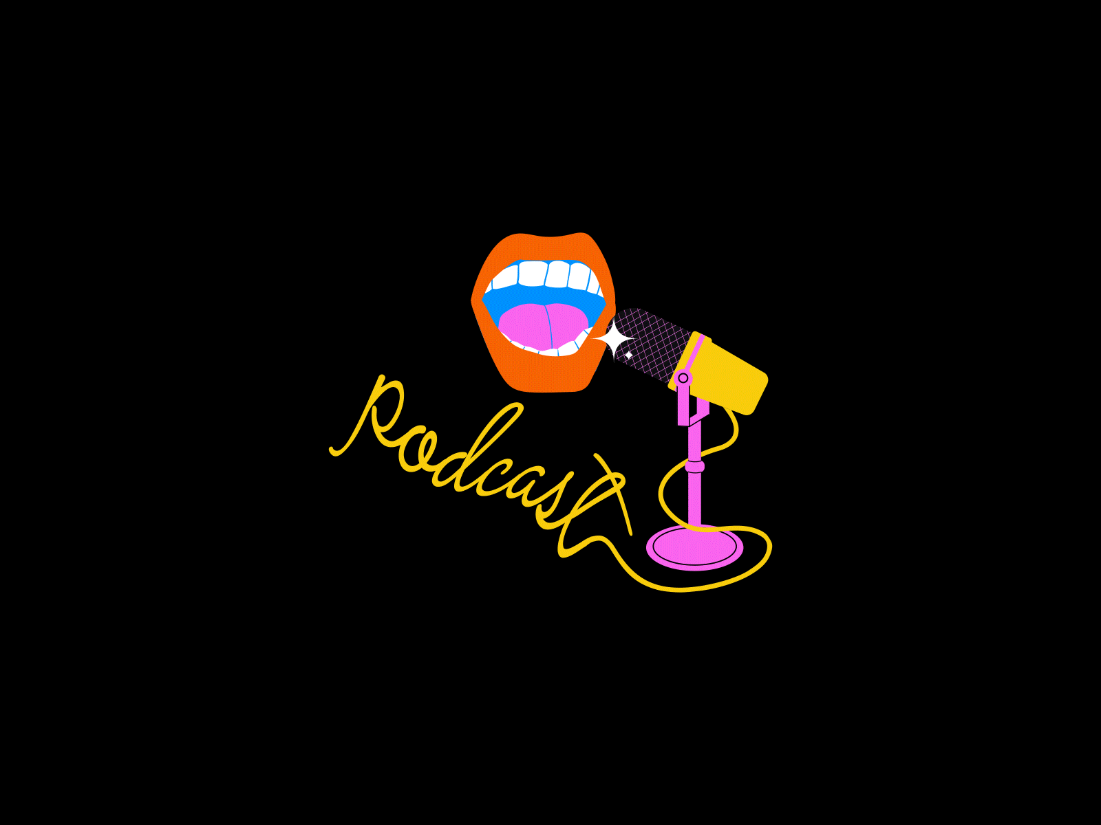 Podcast by Ekaterina U. on Dribbble