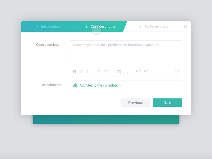 Form steps progress by Łukasz Frankiewicz for Tooploox on Dribbble