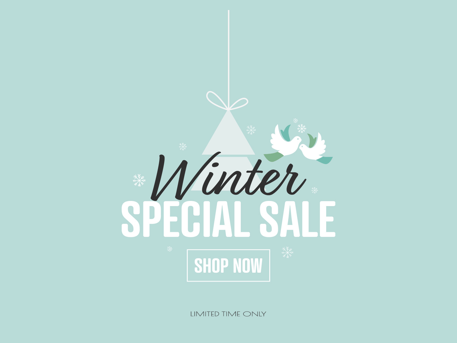 Winter Sale by Stafeeva on Dribbble