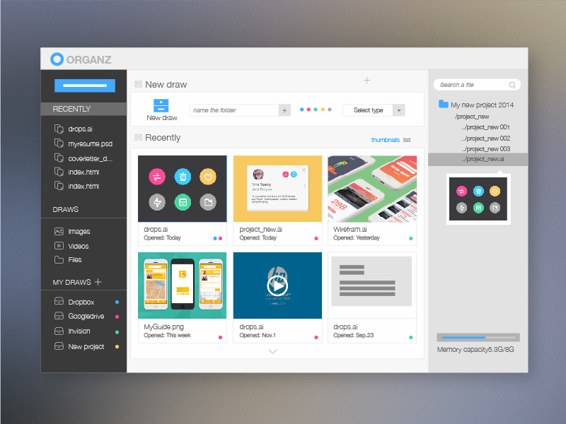 New dashboard design by wen on Dribbble