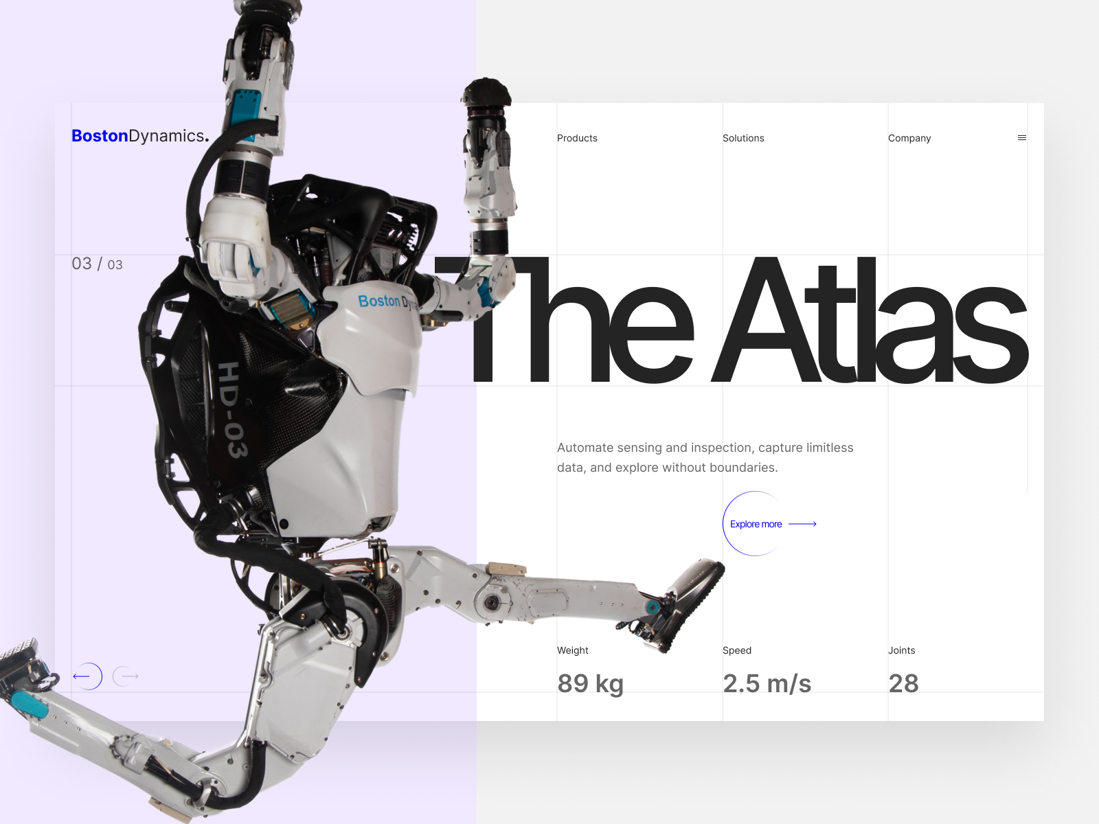 Atlas Boston Dynamics by Fedor Gostev on Dribbble