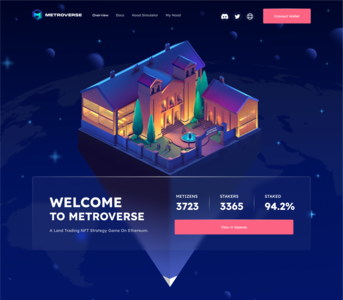 NFT Landing Page - Redesign Concept. by Shahriar Sohag for ITO Team on ...
