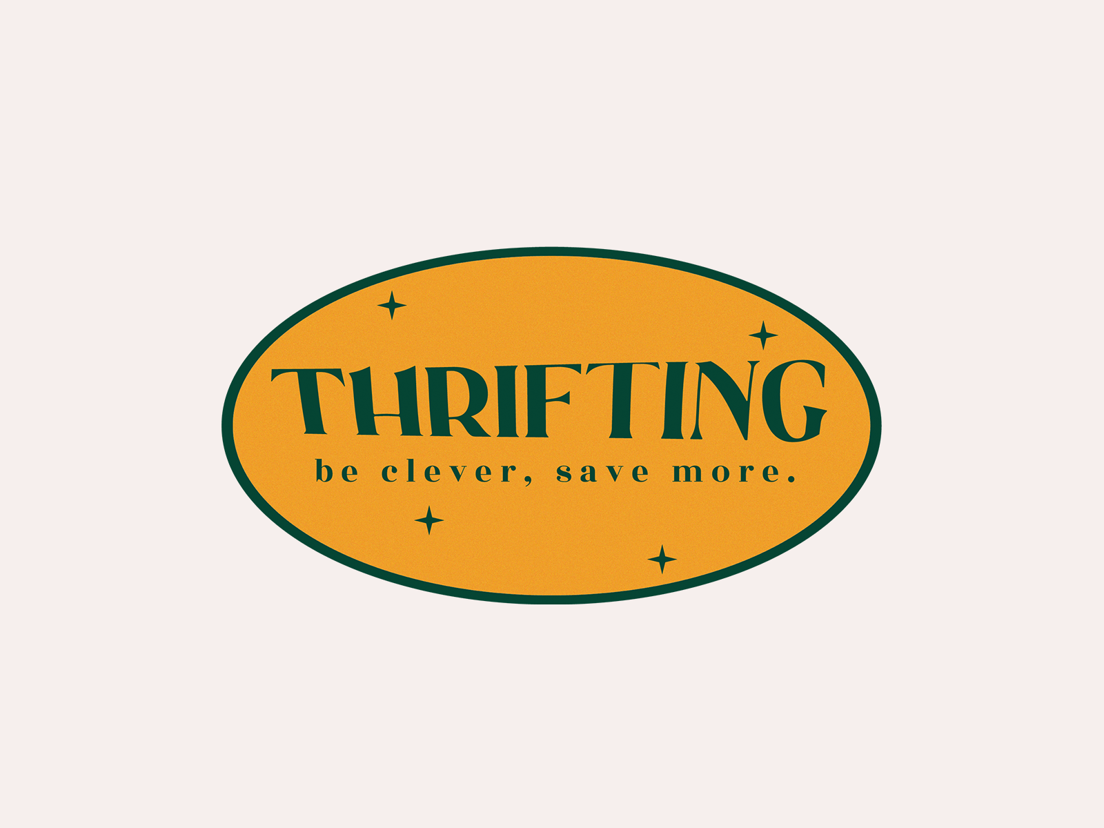 Thrifting Sticker by Marsha Barin on Dribbble