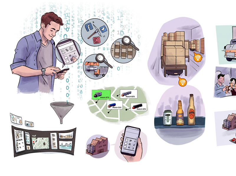 Stories for Visual Presentation by Mariana Cagnin on Dribbble