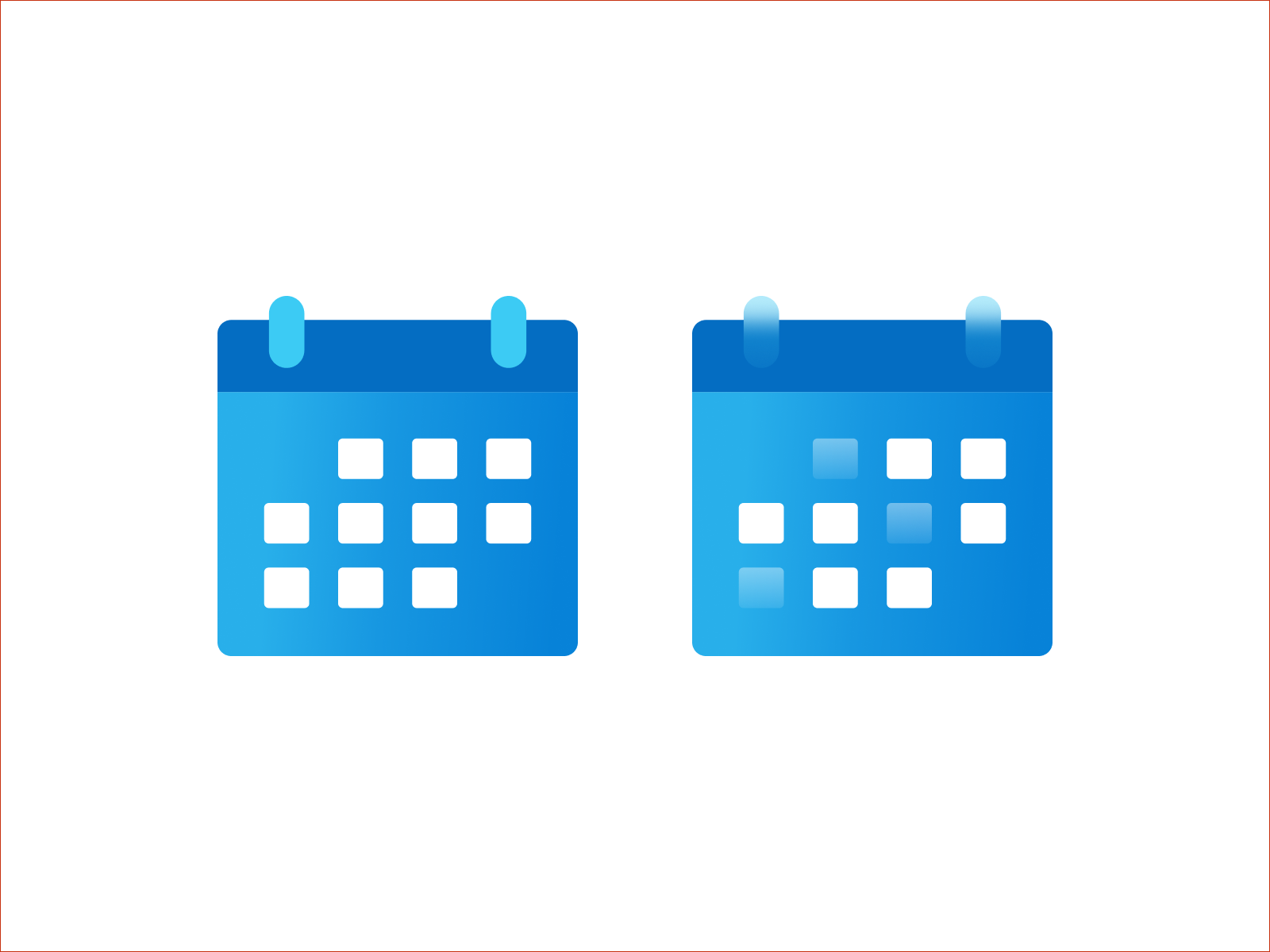 Microsoft Calendar Icon