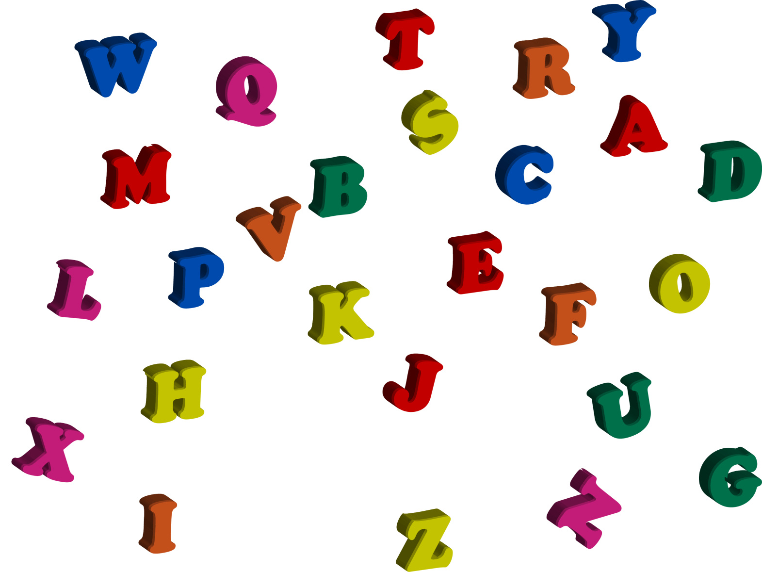 Magnetic Alphabet by Sasha Polar on Dribbble