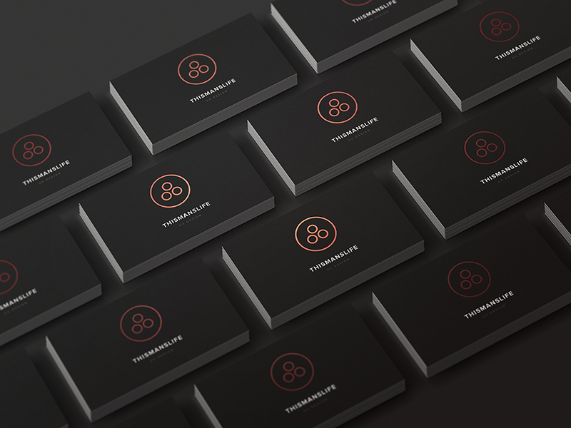 Copper foil cards by James Mellers on Dribbble