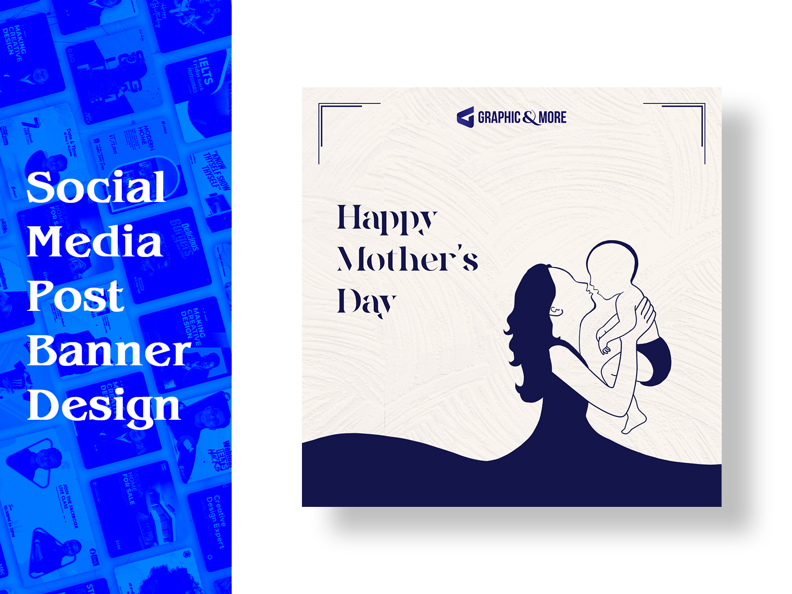 Happy Mother's Day Banner Design by Fazle Rabbi Sarkar on Dribbble