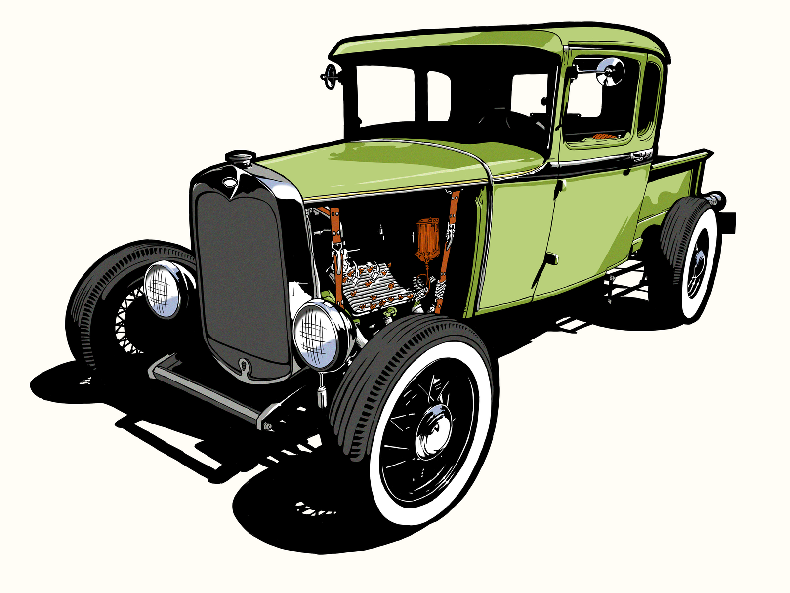 Model T by Jordan Reilly on Dribbble