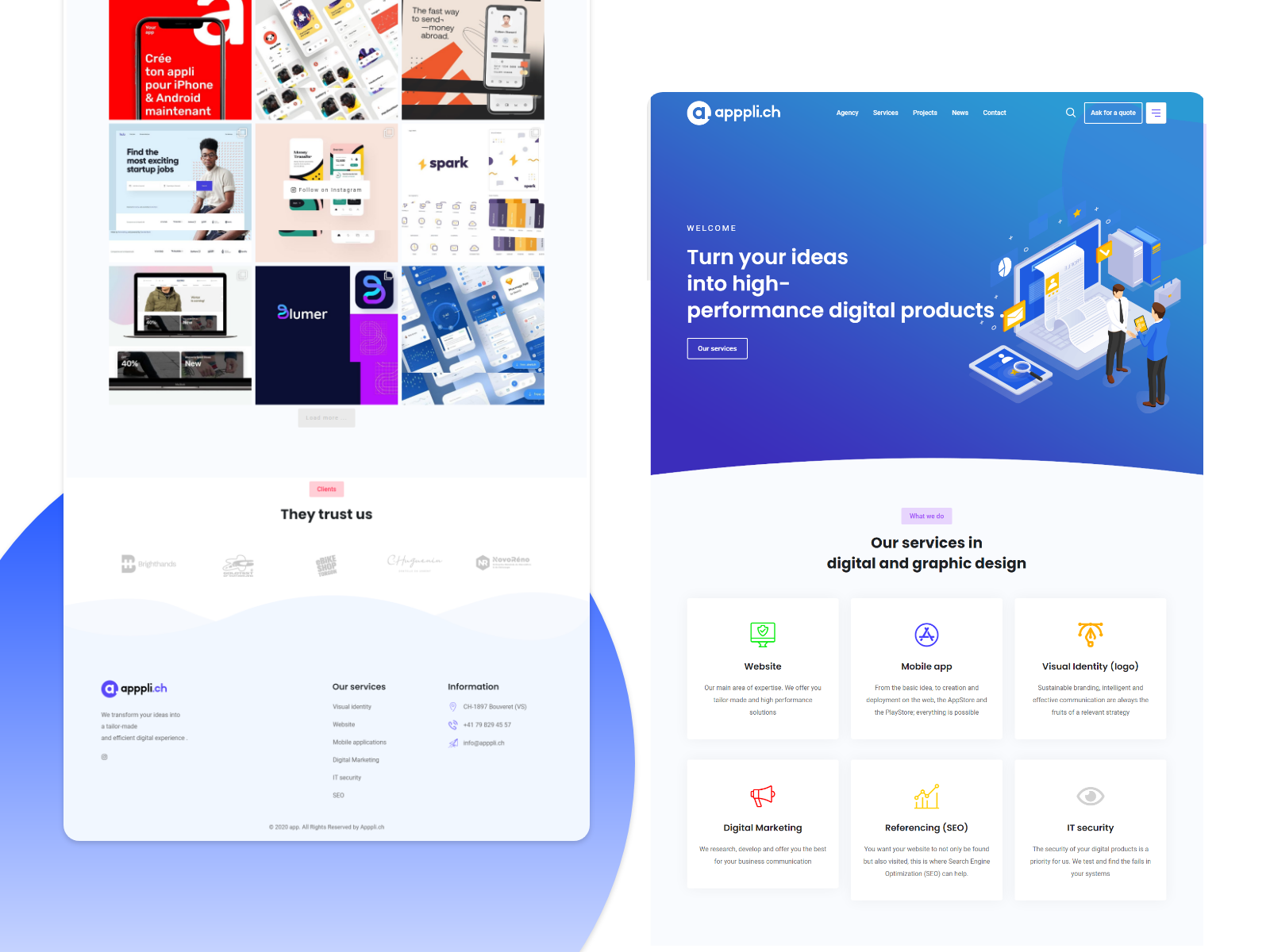 Apppli Web Development by Dilith Nanayakkara on Dribbble